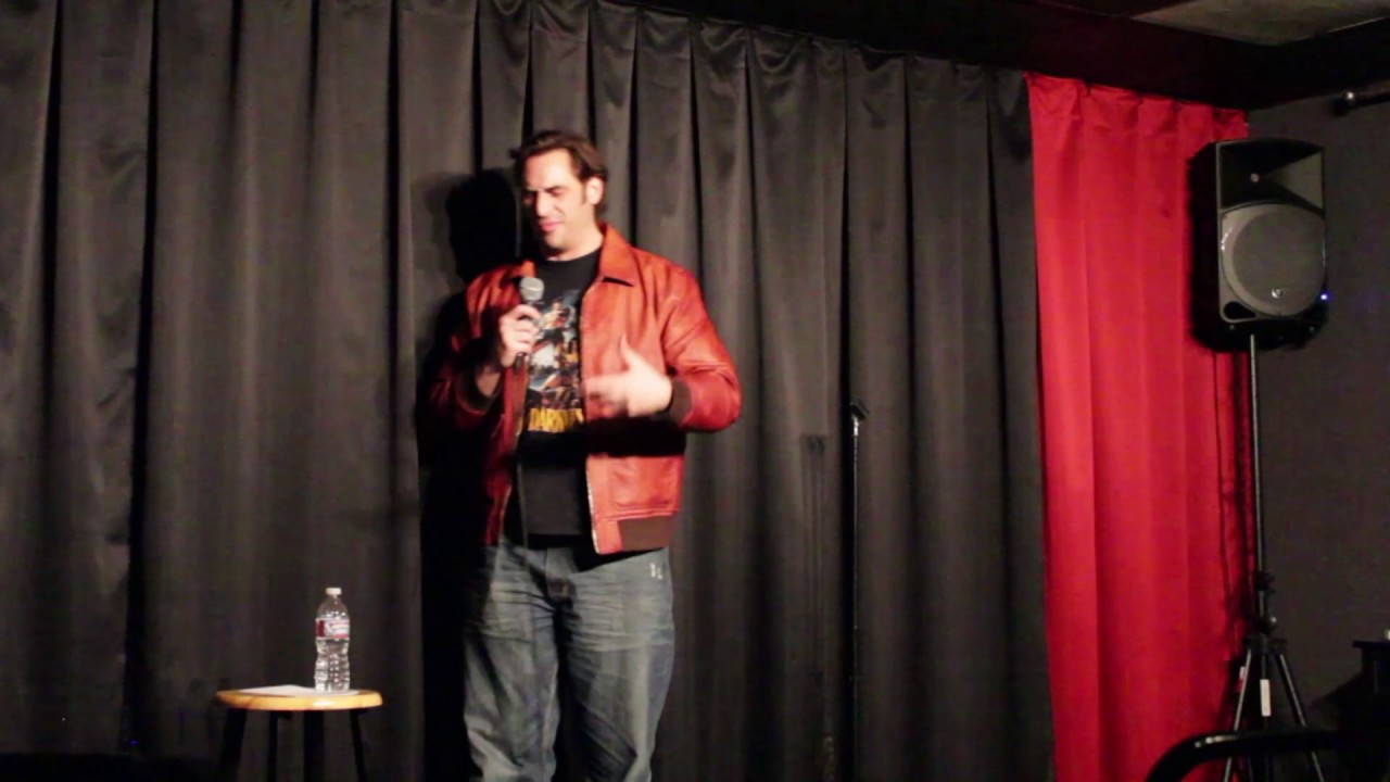 Strangling Jack stand up comedy demo - YouTube