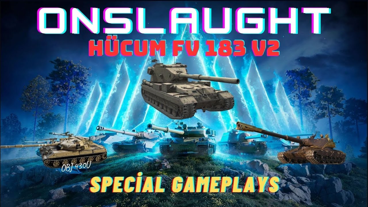 WOT | ONSLAUGHT MODE | 8K DMG (3x GAMEPLAYS) | V2 - YouTube