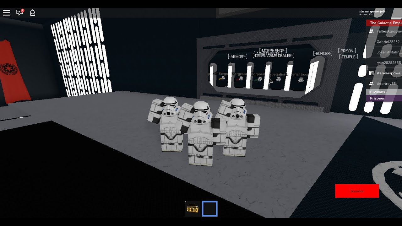 Roblox Stormtroopers dancing to Cant Stop the Feeling. - YouTube