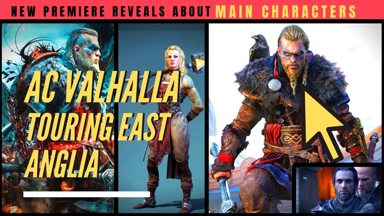 AC VALHALLA NEW GAME-PLAY: NEW PREMIERE REVEALS ABOUT MAIN CHARACTERS ...