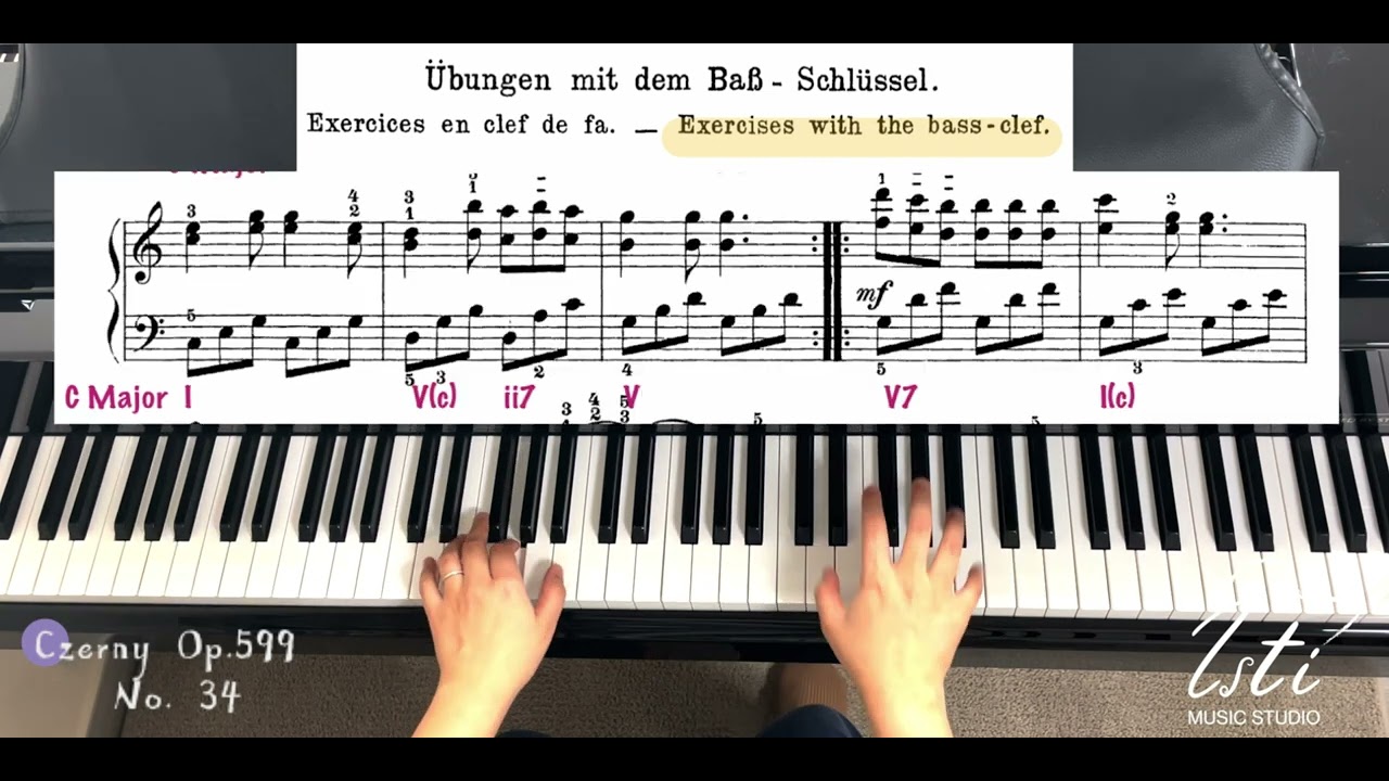 【Carl Czerny Op.599 】No.32-35 | Practical Exercises for Beginners - YouTube