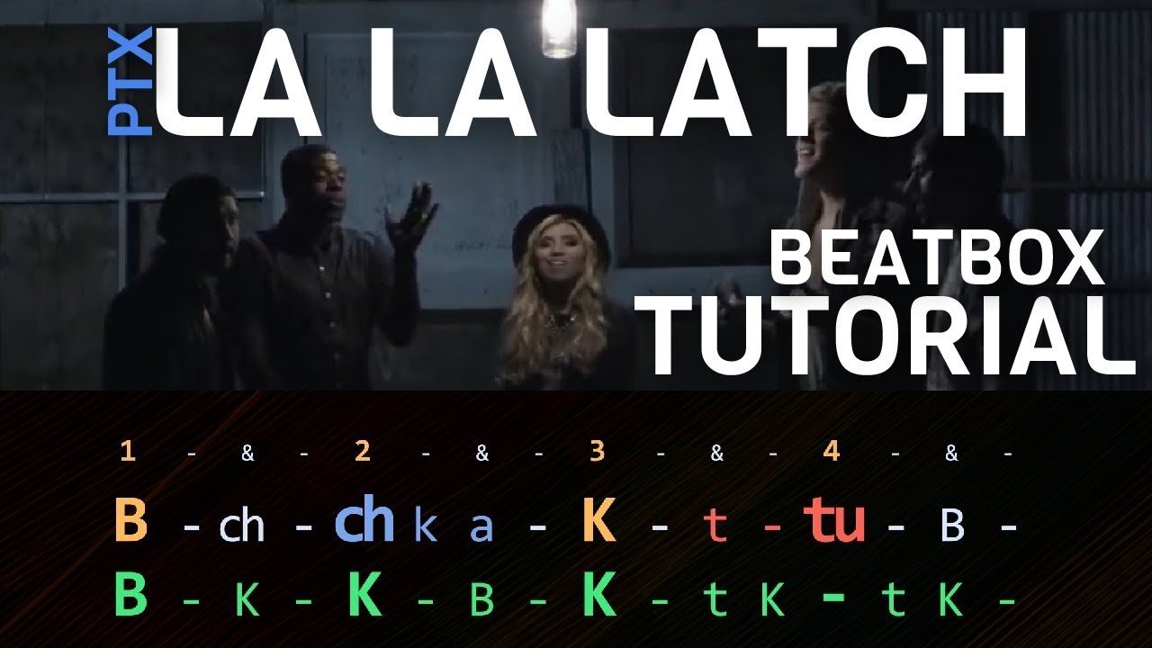 Beatbox like Pentatonix! - La La Latch Tutorial [BEAT BREAKDOWN] - YouTube