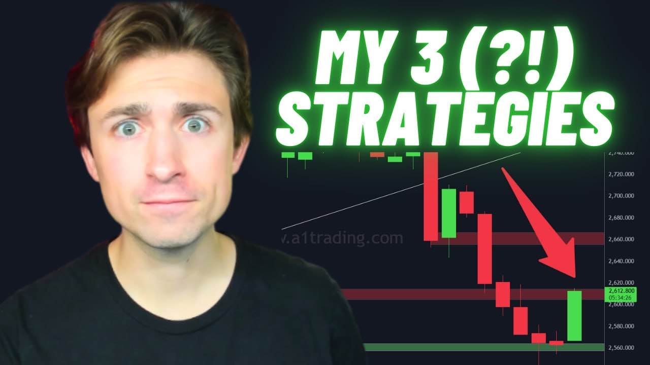 My 3 Trading Strategies Revealed… - YouTube