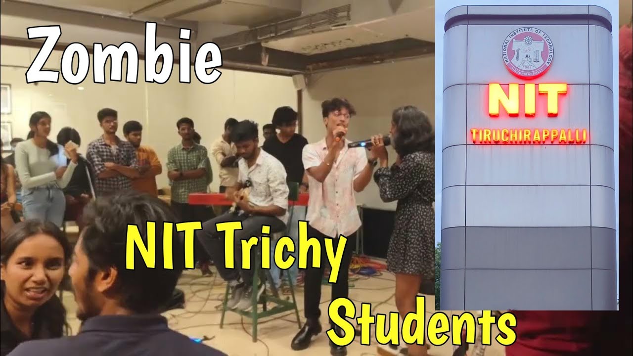 Zombie cover song performance by NITT students .Jana at NITT #singing # ...