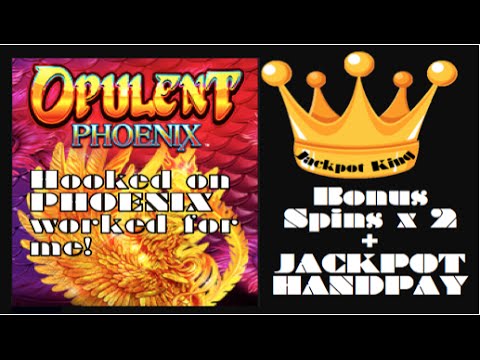 Opulent Phoenix Slot Machine *JACKPOT HANDPAY* Bonus Spins X 2 + Line ...
