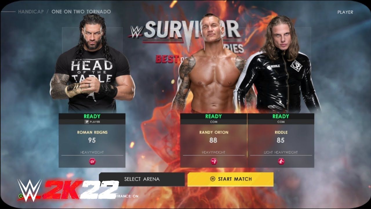 CAN ROMAN REIGNS BEAT RANDY ORTON AND MATT RIDDLE IN ONE ON TWO ...