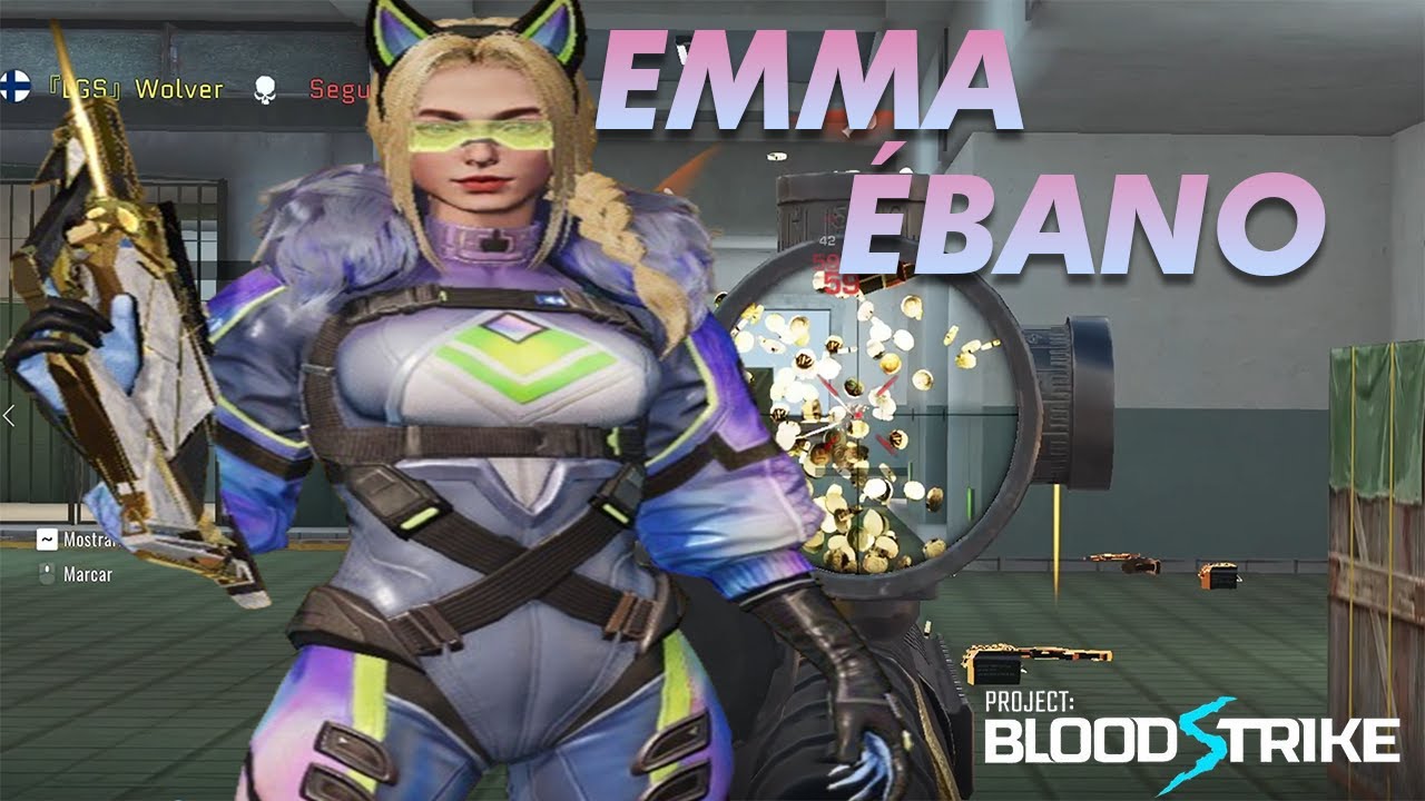 BLOOD STRIKE - REVIEW DA SKIN EMMA ÉBANO - YouTube