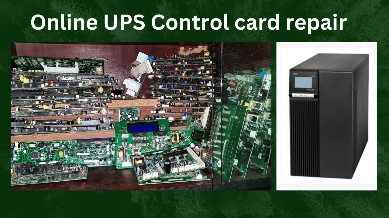 Control card repair, Electro Plus. One Line UPS Service and Training ...