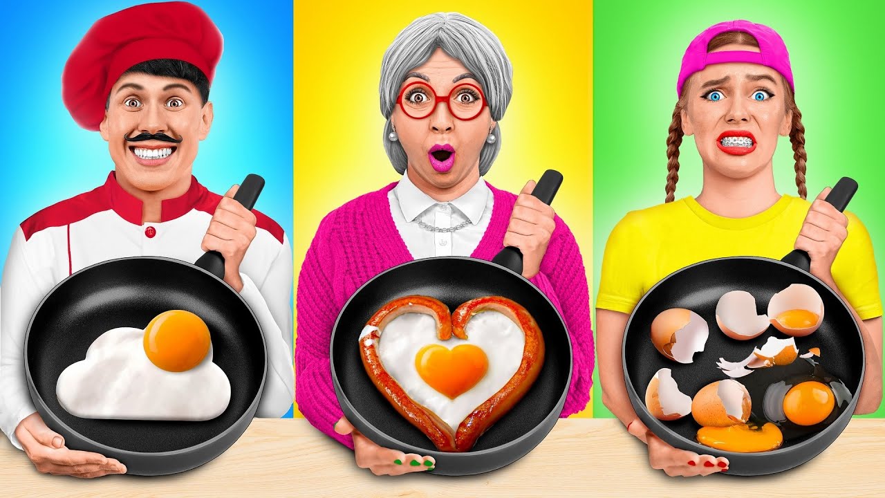 Reto De Cocina Yo vs Abuela | Trucos Para Padres de Mega DO Challenge ...
