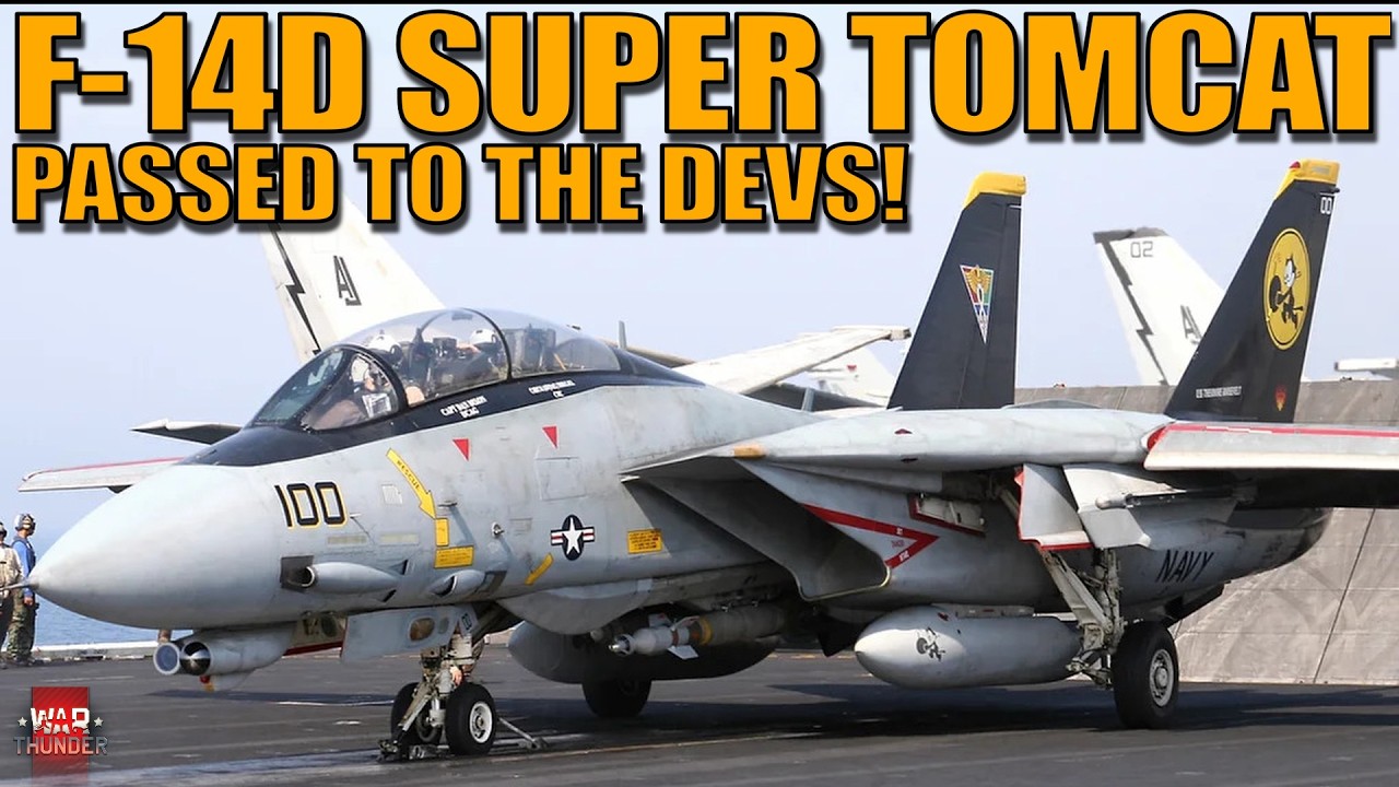 F-14D SUPER TOMCAT got PASSED to the DEVS for CONSIDERATION!Could it come? - War Thunder - YouTube