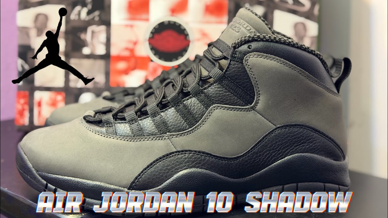 Air Jordan 10 SHADOW! SOLD OUT!Full Review, Check EM OUT 2025. - YouTube