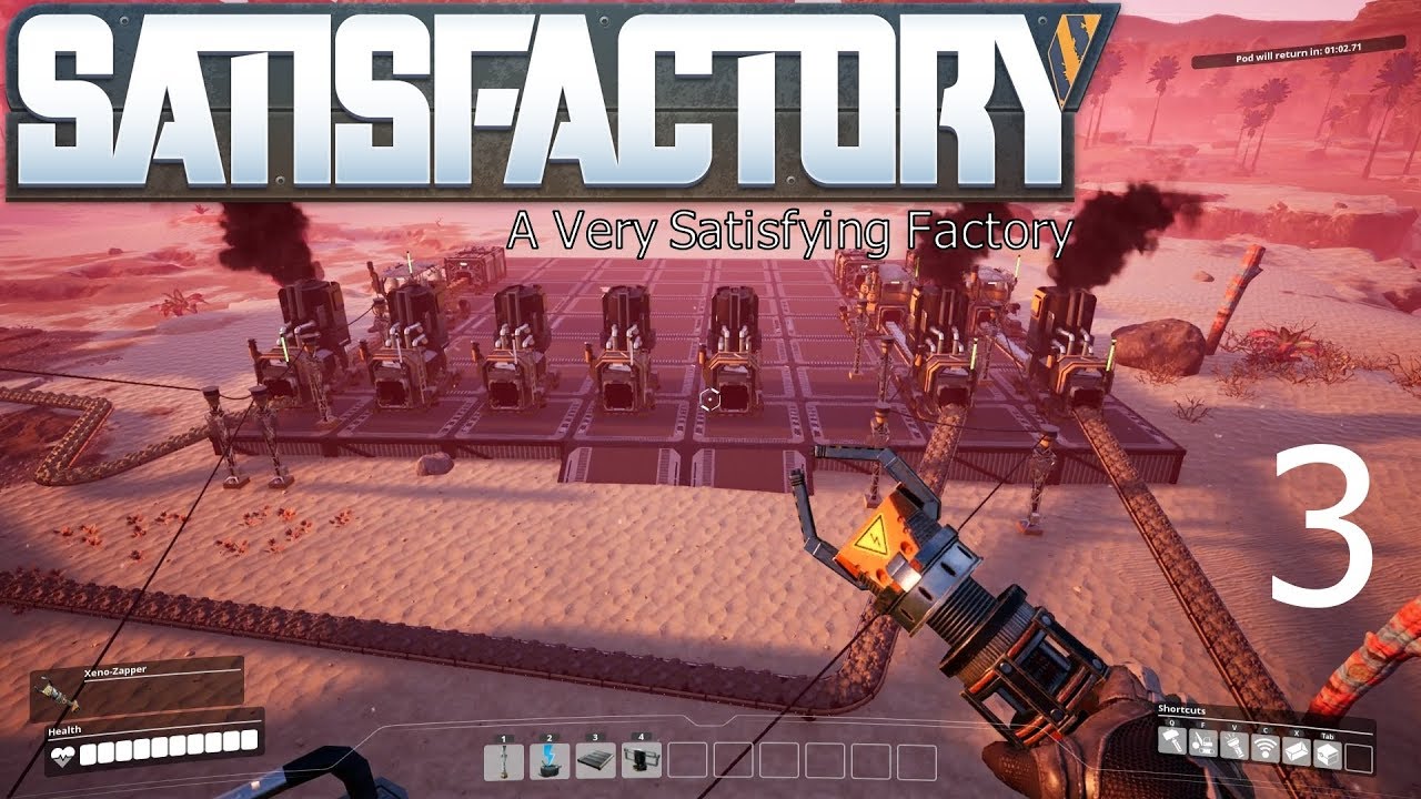 Satisfactory – A Very Satisfying Factory Episode 3 - Getting Organized ...