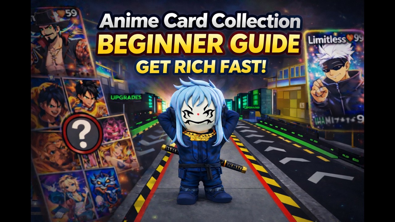 Anime Card Collection COMPLETE Beginner Guide! (Best Tips & Progress ...