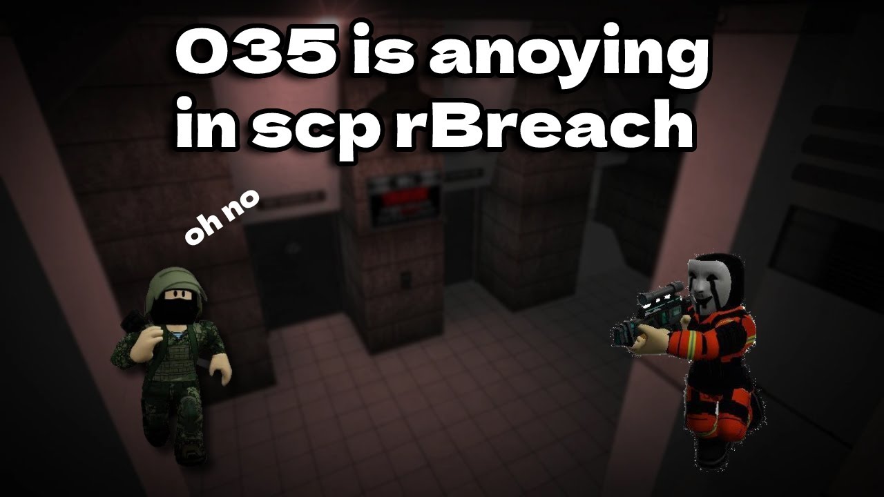 Scp 035 is ANNOYING in scp rbreach(Roblox) - YouTube
