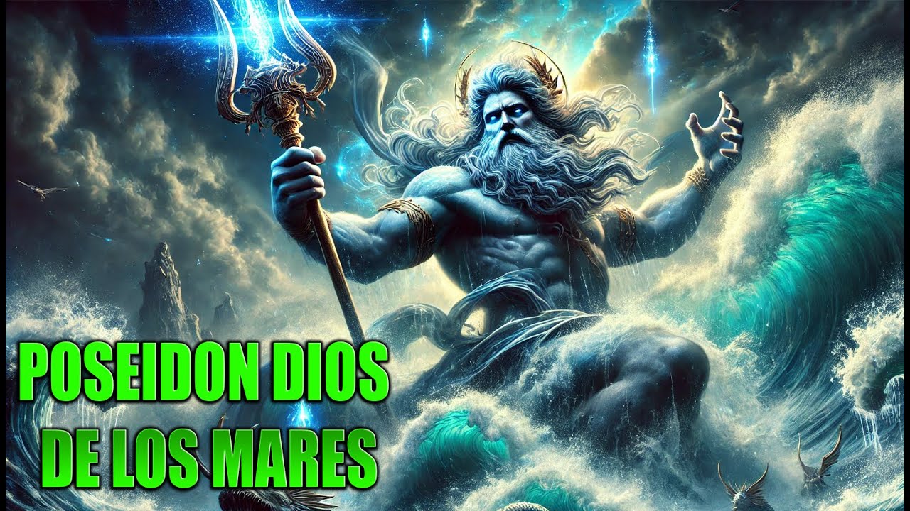 Poseidón dios del Mar y de los Ríos - Mitología griega - YouTube