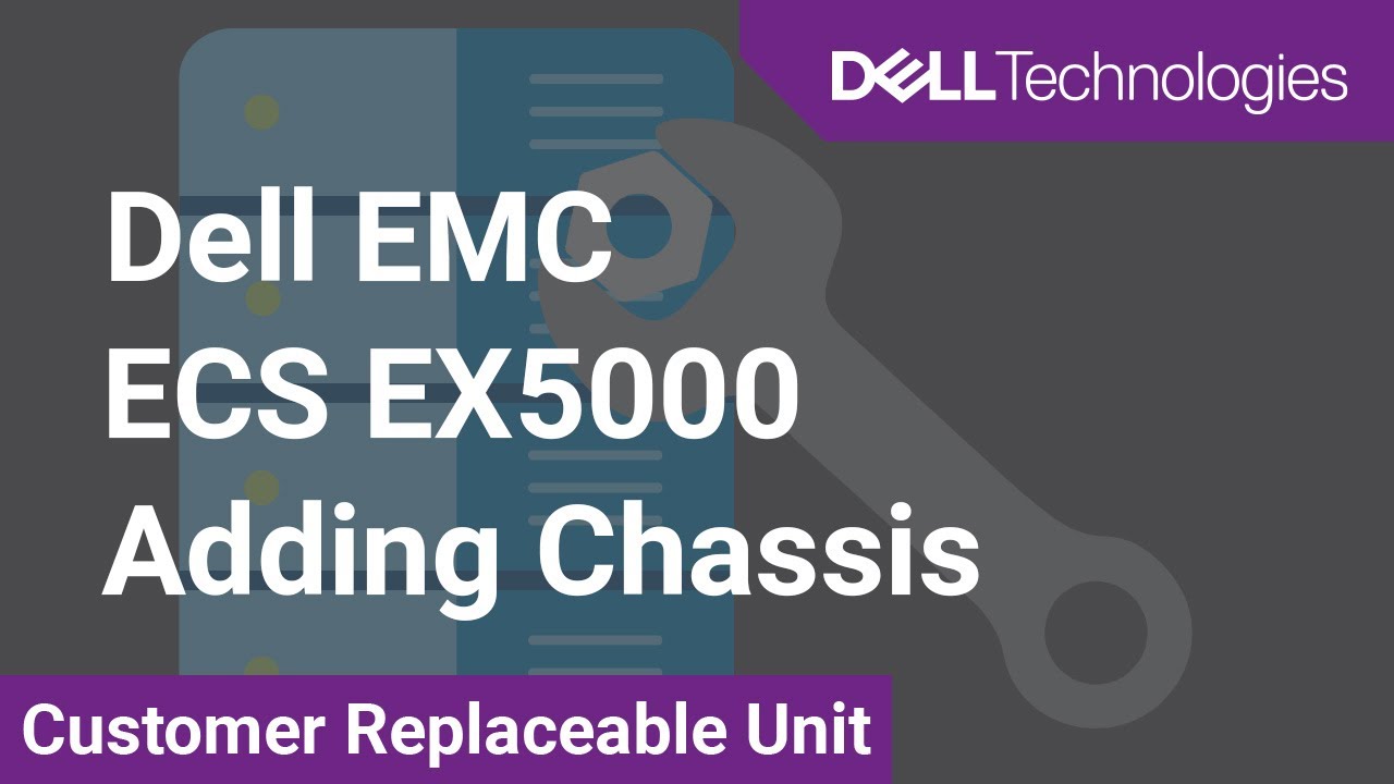 How to cable the EX5000 as you add chassis - YouTube