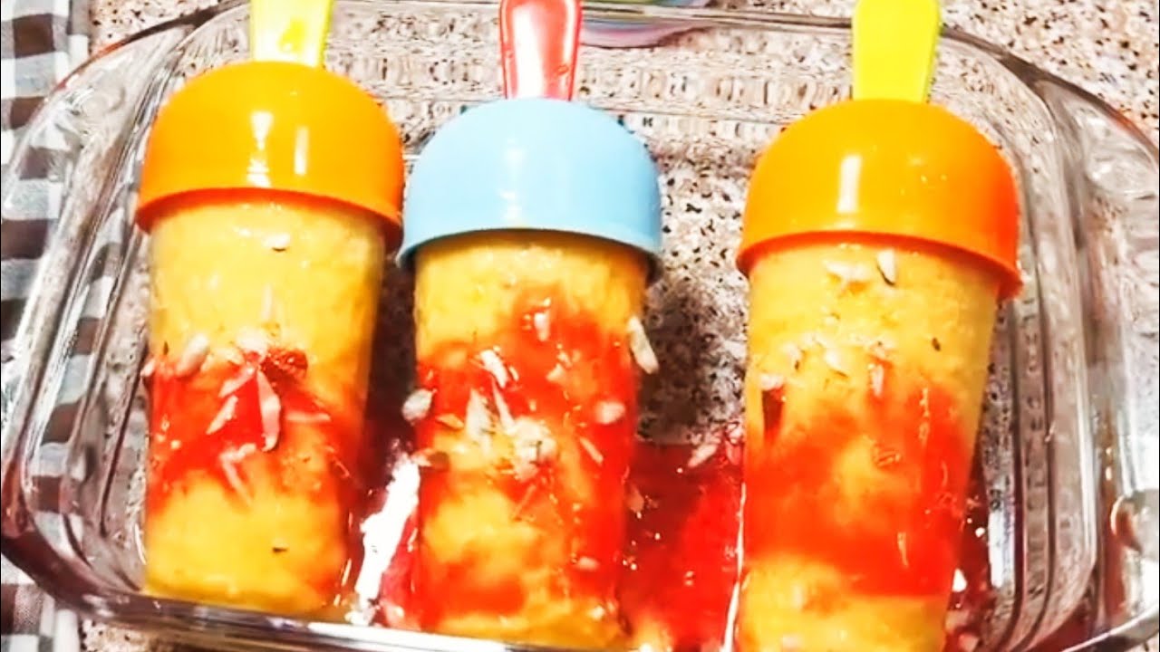 Mango kulfi by faiza creative cooking - YouTube
