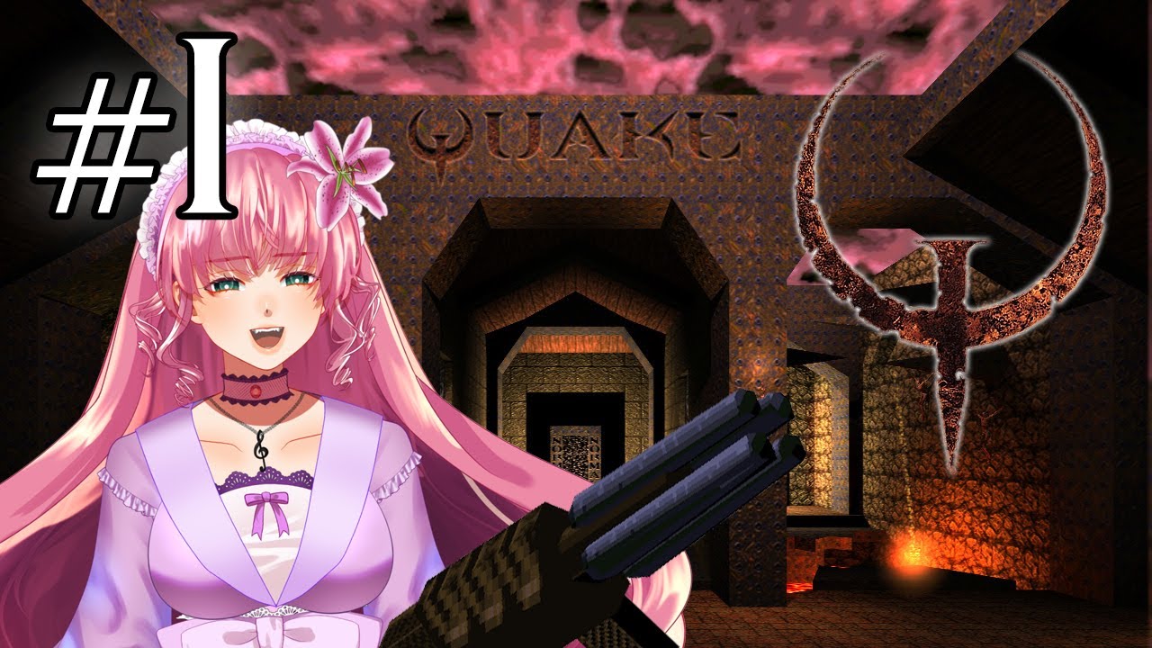 【Quake】Hard Mode + 100% Secrets #1: This remaster rocks! 🤘 【Arielle ...