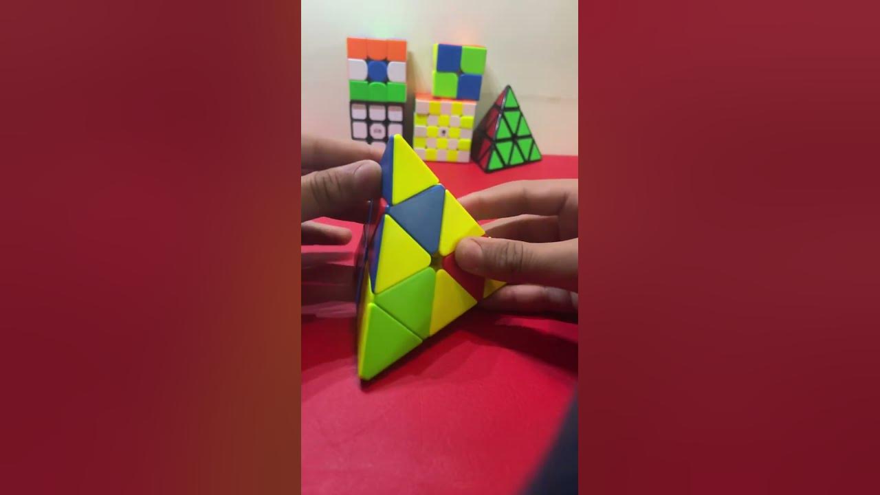 How to make super flip pattern On pyraminx - YouTube