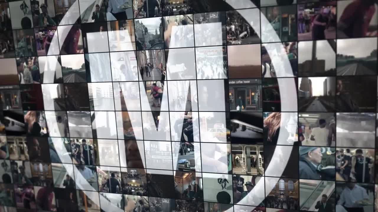 Video Wall Logo After Effects Templates - YouTube