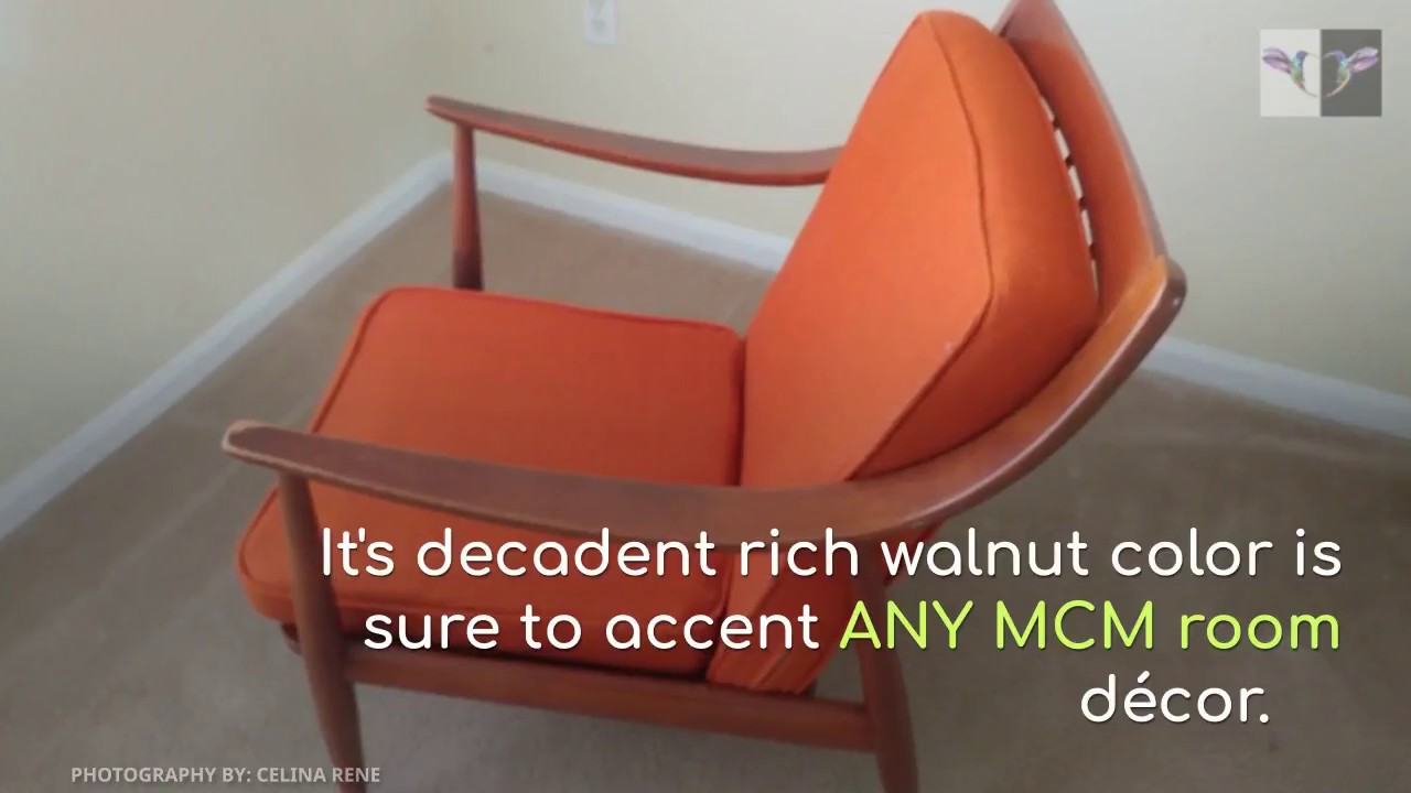 Mid Century Modern Collectible John Stuart Chair - YouTube
