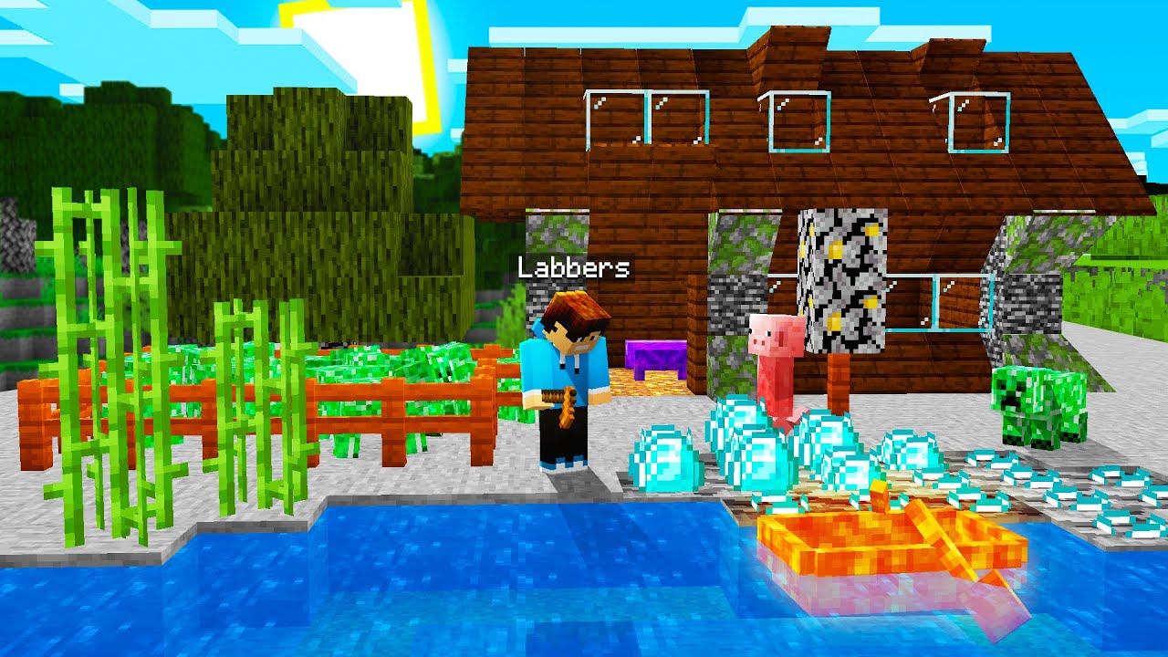 So I made a CURSED texture pack for MINECRAFT 1.14... - YouTube