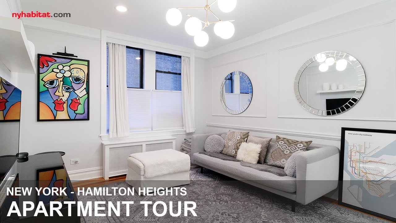 Hamilton Heights, New York | Furnished 3-Bedroom Apartment Video Tour ...