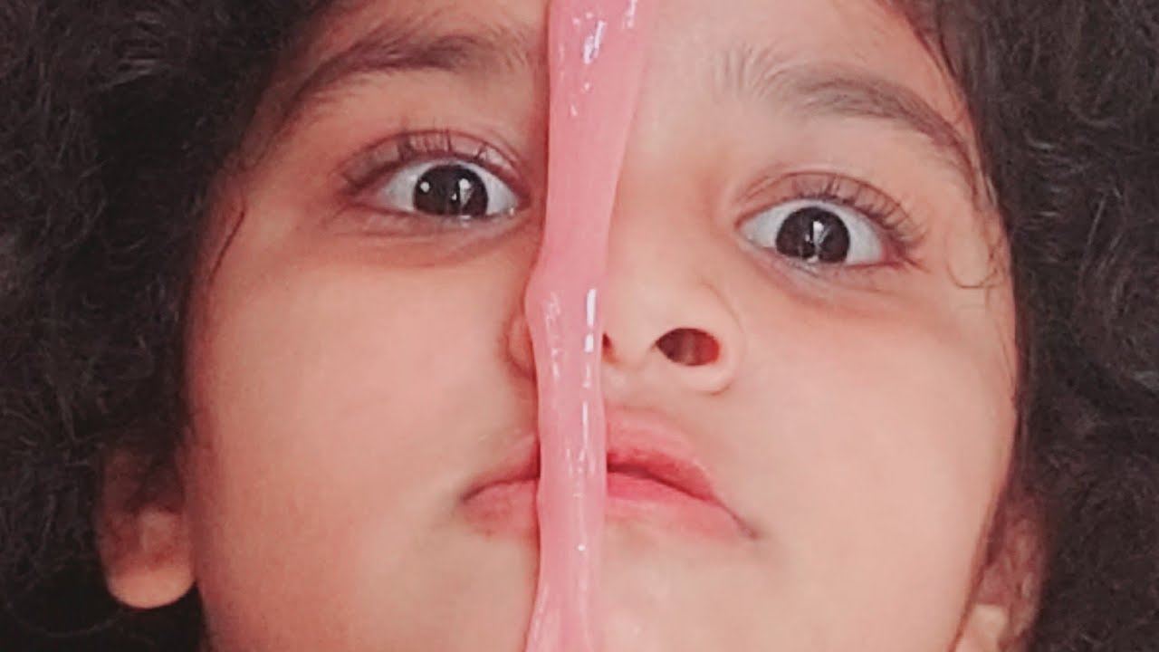 Kids playing with slime || how to make slime at home || children ...