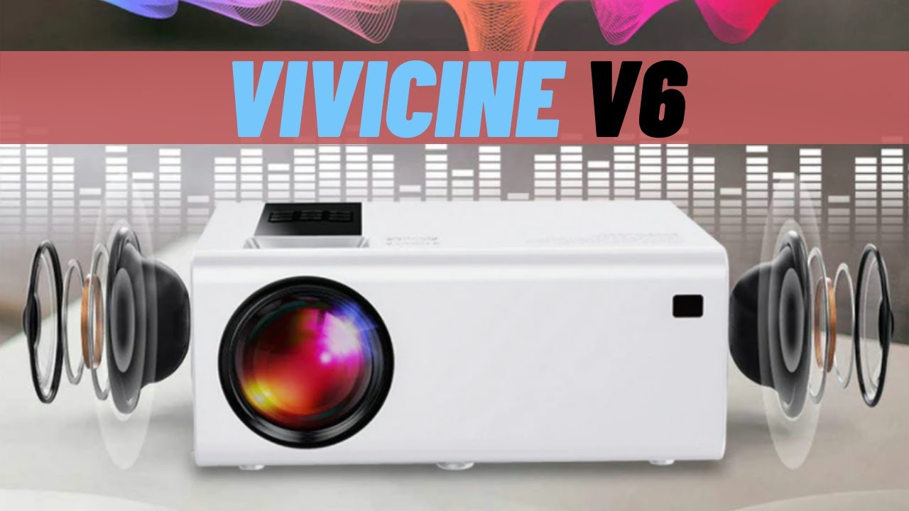 Vivicine V6 Mini Projector - YouTube