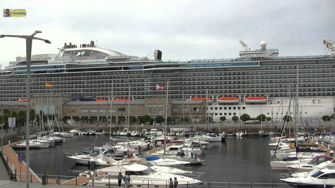 Royal Princess en Vigo 11/09/2015 - YouTube