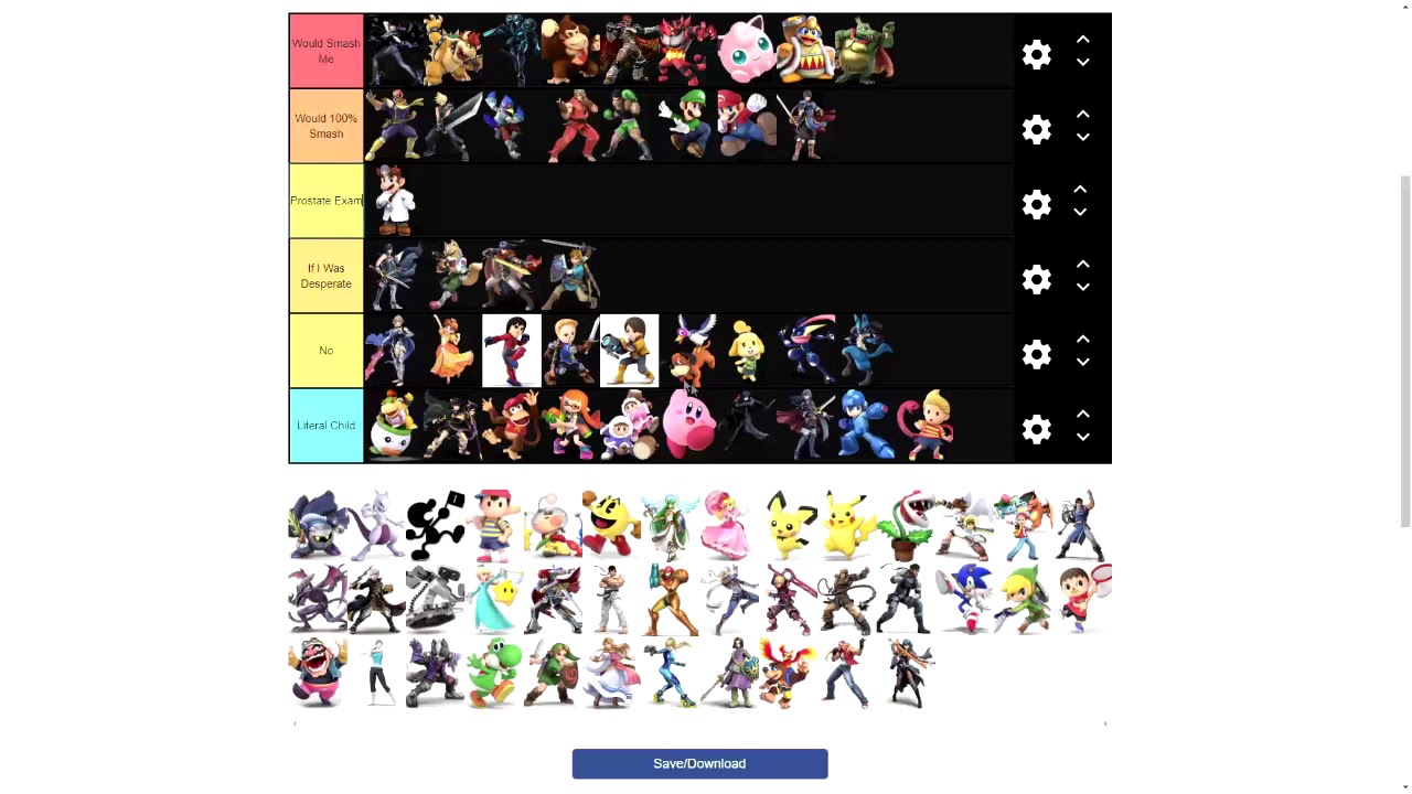 Who I Would Smash in Smash - YouTube
