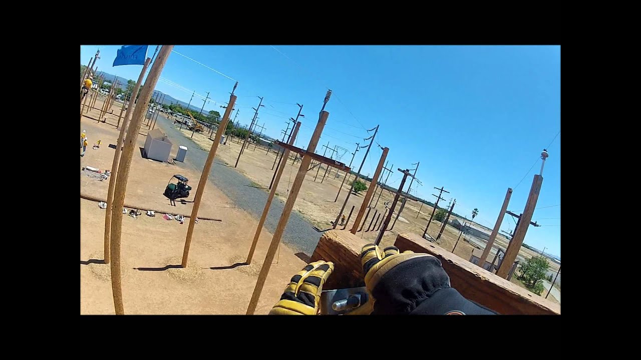 NLC Double Cross Arm Change Out Oroville Spring 2012 - YouTube