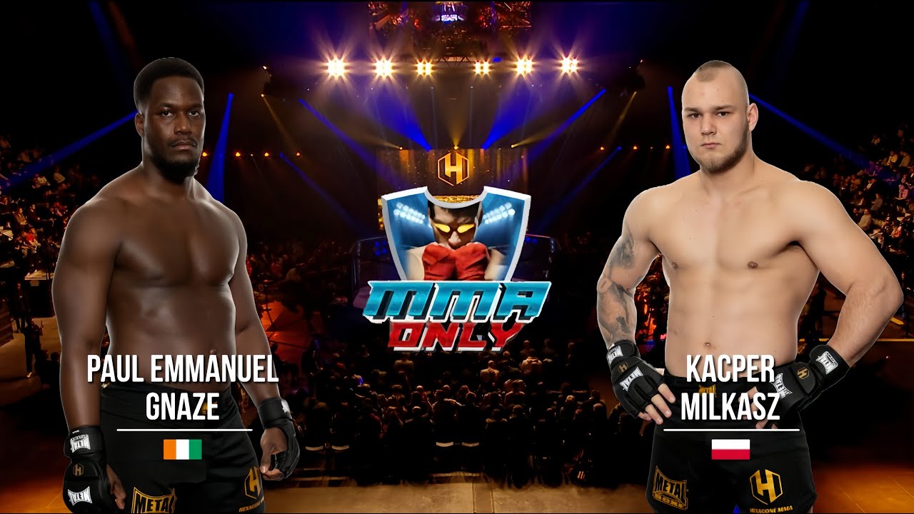 🔴Fierce Clash |Paul Emmanuel Gnaze Showcases Power Against Kacper Miklasz |Full Fight #mma # ...