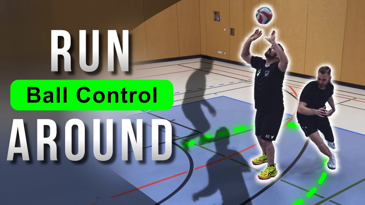 🇺🇸/🇬🇧 | RUN AROUND | Volleyball Drill That Will Level Up Your Ball ...