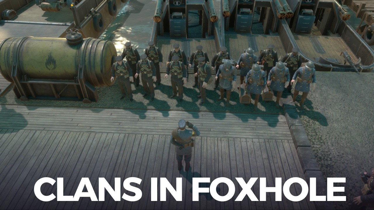 Picking A Clan In Foxhole - YouTube