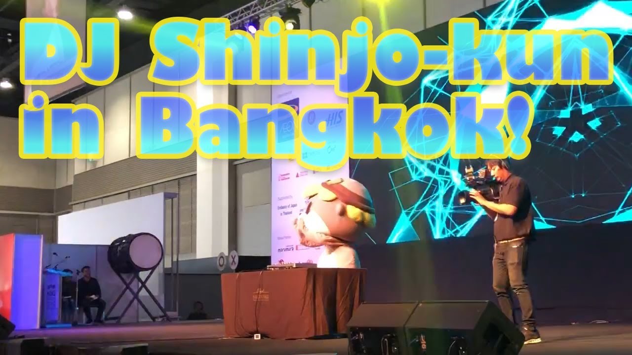 DJ shinjo-kun live Bangkok NIPPON HAKU 2018 - YouTube