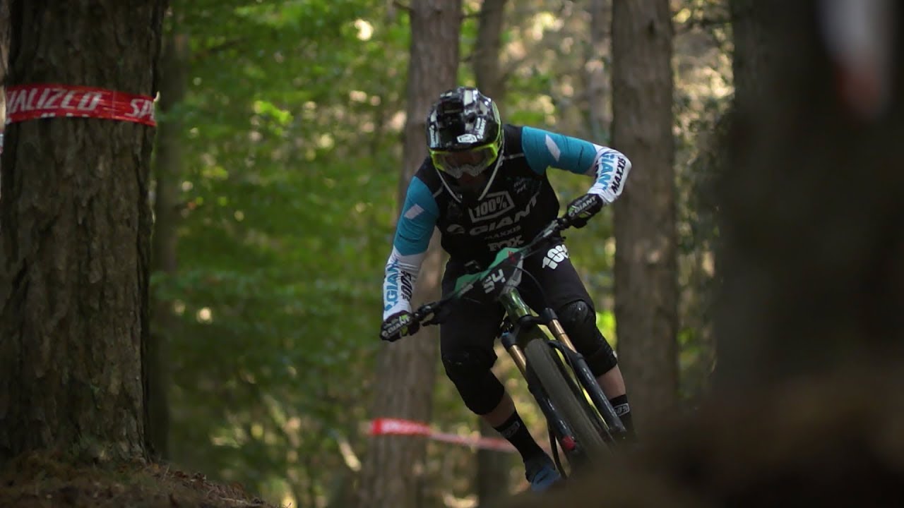 Josh Carlson Podiums on the New Reign E+ Pro! | Giant Bicycles - YouTube