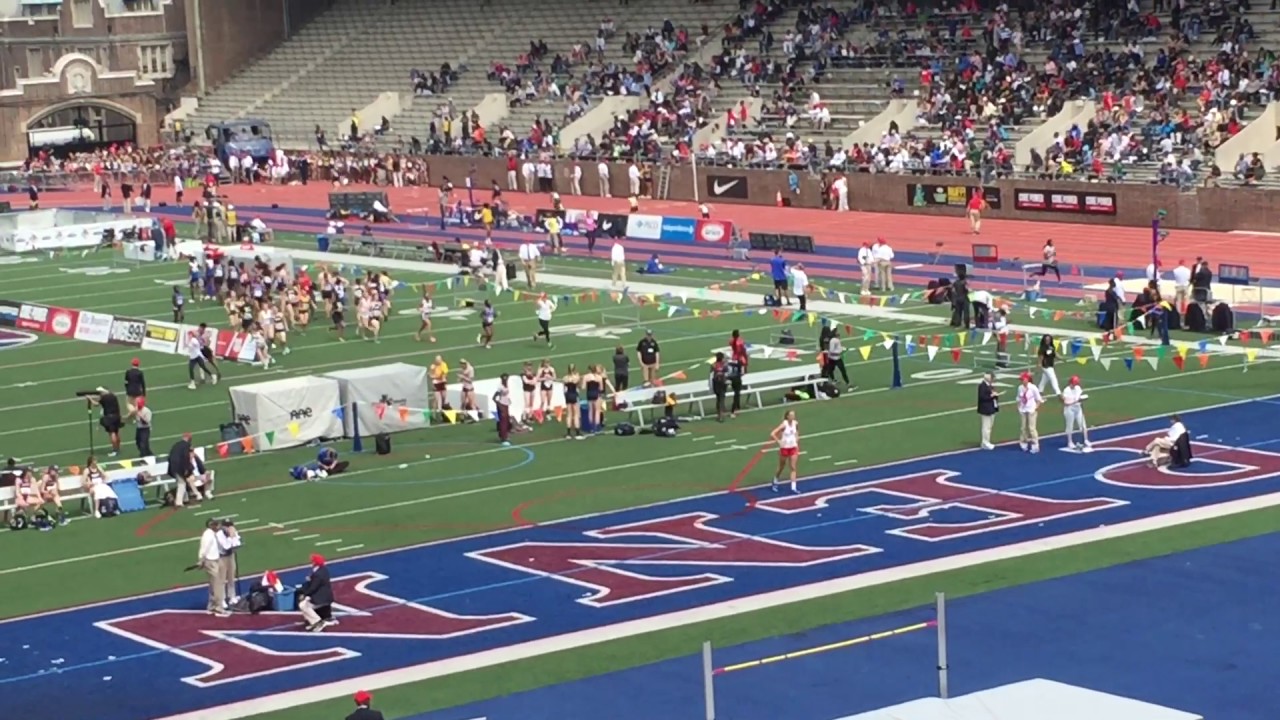 Penn Relay Girls Championship 4x100m Relay Trials 4-27-17@ Penn Relays ...