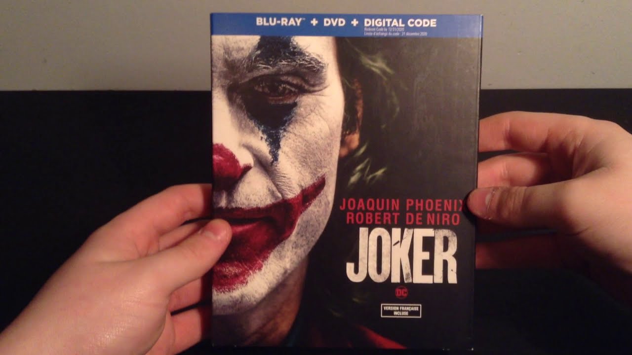 JOKER (2019) Blu-Ray/ DVD/ Digital Combo Unboxing !!! - YouTube