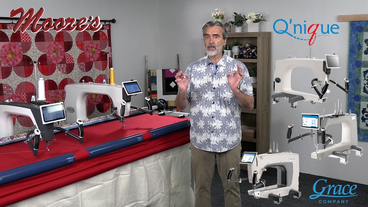 Grace Q'nique Elite Series Long Arm Machines | Moore's Sewing Center ...
