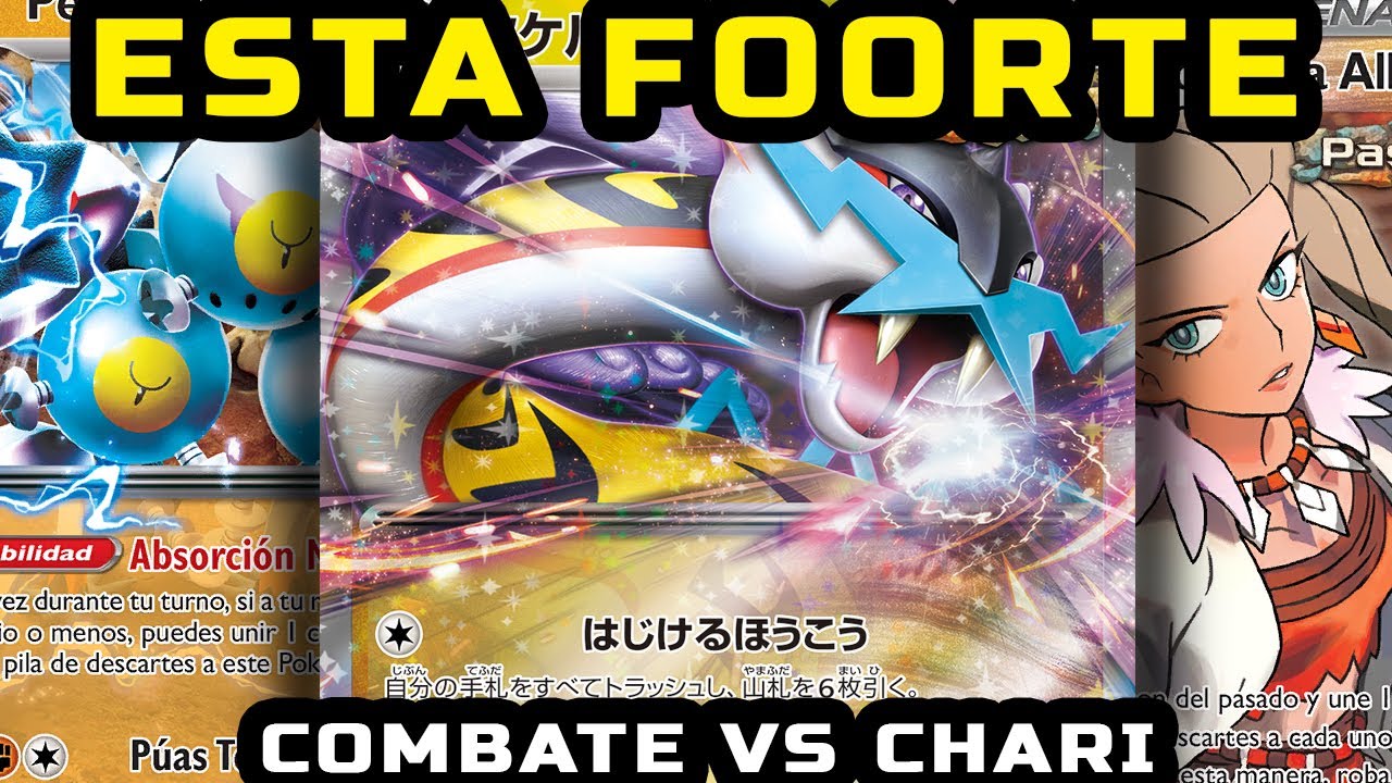 😱 ElectroFURIA ex ESTA FUERTE y rompería el meta 😲 Combate Cartas ...