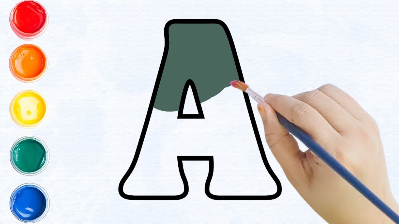 Learn Colors and ABCs | ABC Songs for Kids | Colorful Alphabet - YouTube