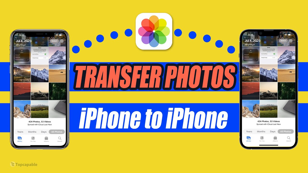 How to Transfer Photos from iPhone to iPhone – 3 Easy Ways - YouTube