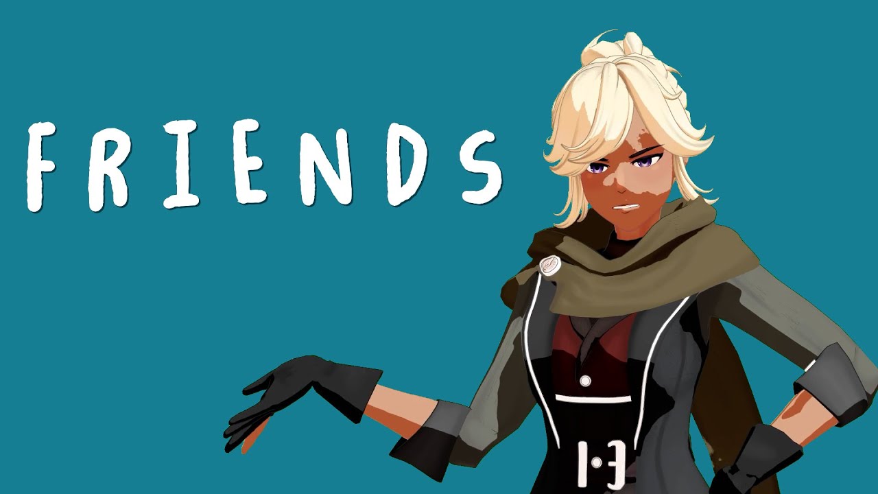 [MMD RWBY] Robyn Hill - Friends || Robyn Hill Model Showcase - YouTube
