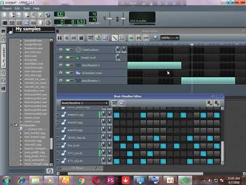 How to make a song on LMMS SUPER EASY Try now - YouTube