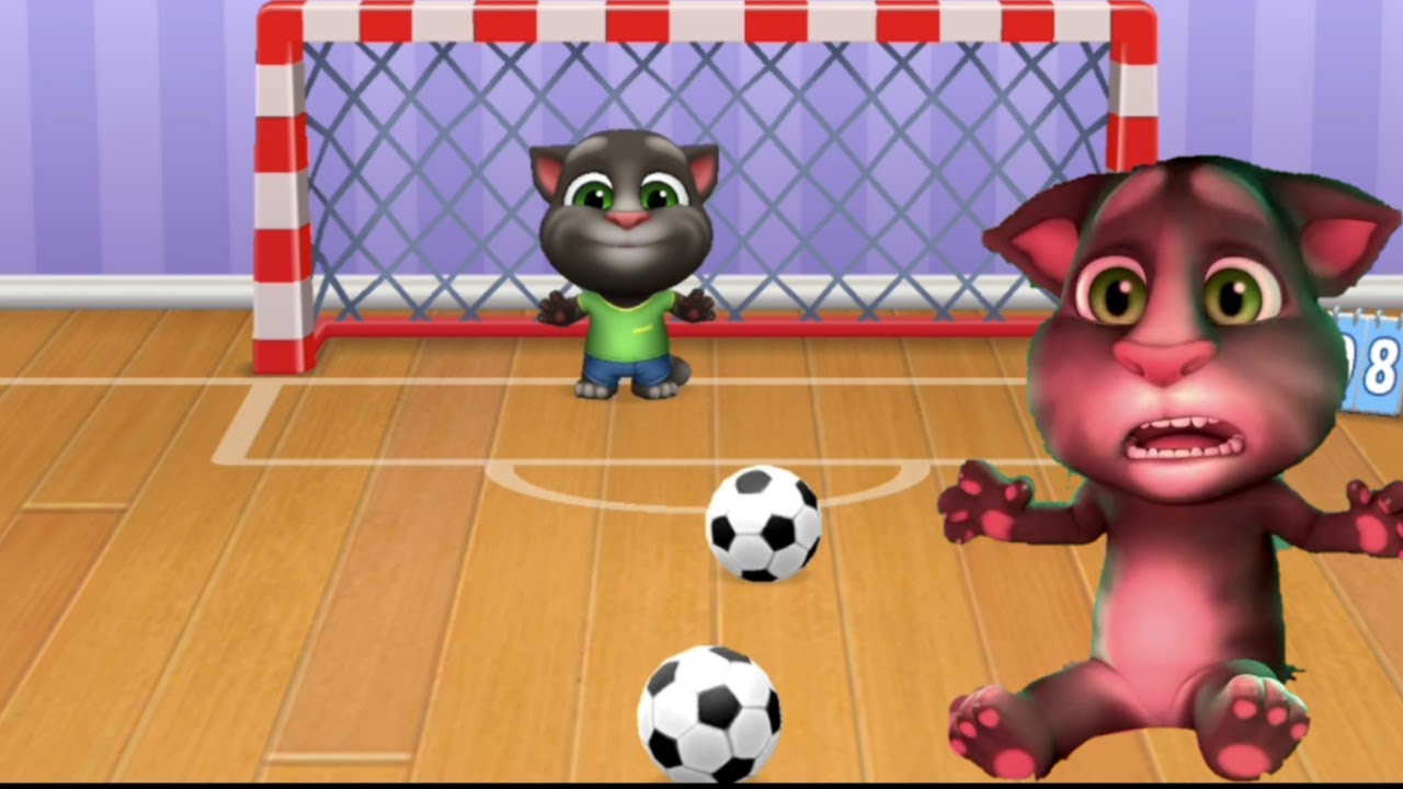 Talking tom in Football 🏀⚽ - Talking tom funny Gameplay video (Ios ...