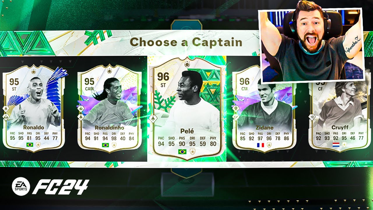 Most ICONS in FUT Draft Challenge! - YouTube