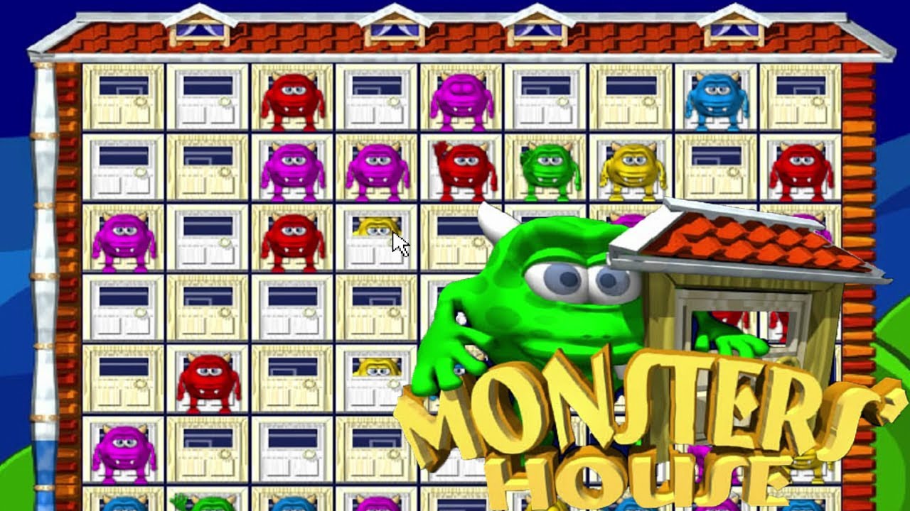 Monsters' House (Windows game 2003) - YouTube