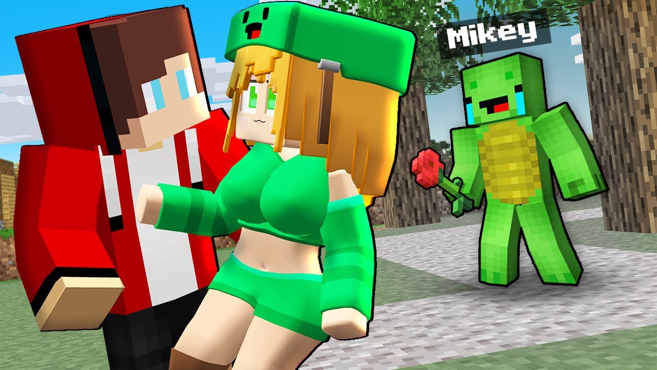 JJ and MIKEY SAD STORY of LOVE and FRIENDSHIP in Minecraft - Maizen ...