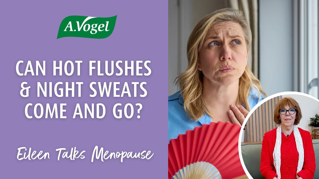 Can hot flushes come and go during perimenopause and menopause? - YouTube